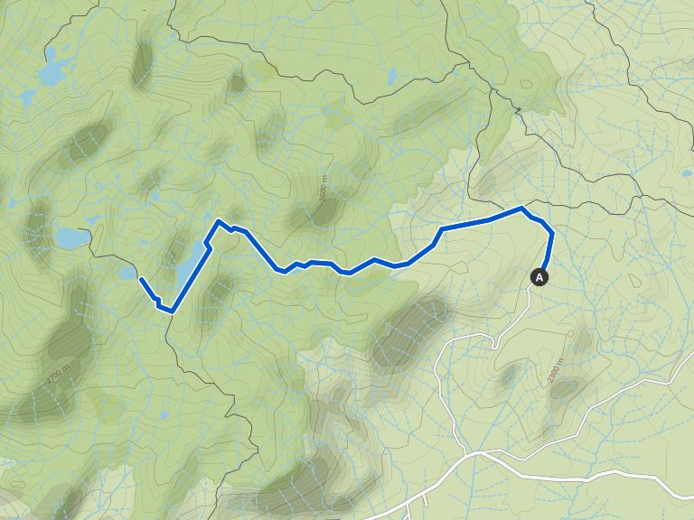 Norris Lake Trail to Jackass Lakes – Sierra National Forest | hike | Komoot